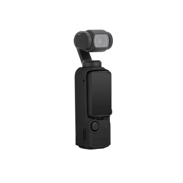 MAXOLA DJI POCKET 3対応保護カバー防水スクレーパ防止シリカゲル保護カバー (ブラック)商品コード：66079707311型番：GJT15カラー：ブラック適用機種:DJI POCKET 3対応ハンドヘルド雲台カメラ専用保護カ...