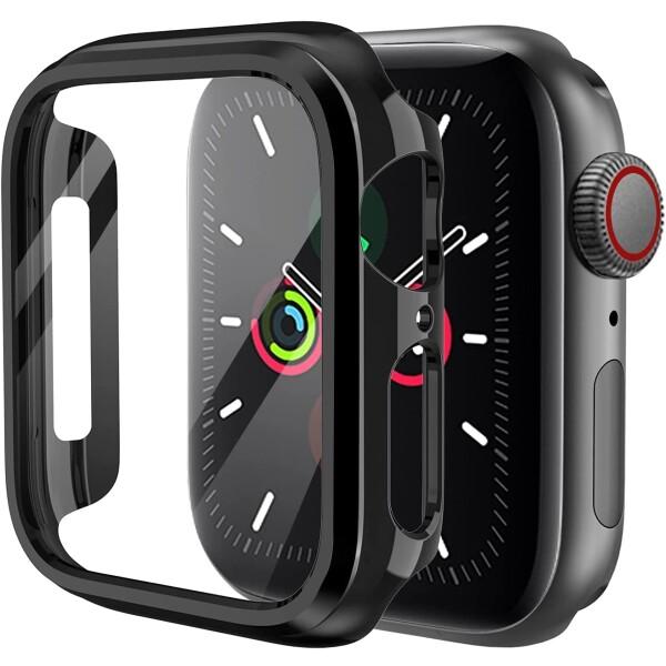 ILYAML for Apple Watch ケース Apple Watch Series Series 6/SE2/SE/5/4 40mm 用 ケース 一体型 Apple Watch Series 6/SE2/SE/5/4 40mm対応 ...