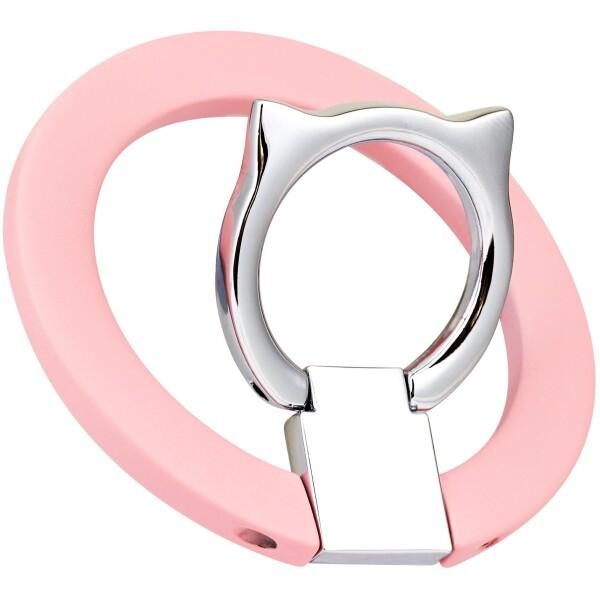 MagSafe対応 マグネット式 スマホリング EI Sonador バンカーリング スマホスタンド機能 超強力 角度調節可能 簡単着脱 薄型 iPhoneシリーズ専用 アンドロイド全機種対応(ピンク)商品コード：66079708634型番...