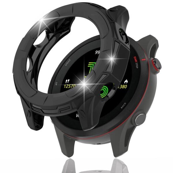 Miimall対応Garmin(ガーミン)Foreruner 965 専用ケース Foreruner 965 カバー ソフト TPU材質 ぴったり対応 擦り傷防止 軽量 防衝撃（フイルムなし）ガーミンgarmin 965 保護ケース ガーミ...