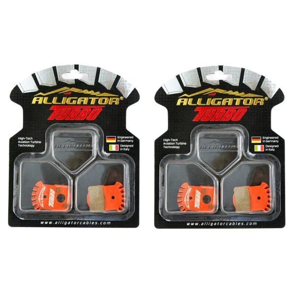 Alligator Turbo Disc Brake Pads For MAGURA MT2/MT4/MT6/MT8/MT4E, 2 pack, AR2435商品コード：66079709569サイズ：regularカラー：orange Mo...