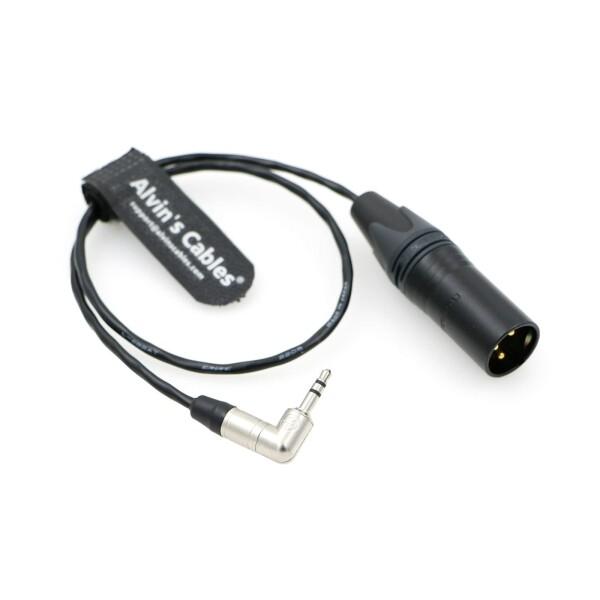 Alvin's Cables Timecode ケーブル for Sony FS7 FS5 for Canon C100 カメラfrom Tentacle Sync 3.5mm TRS to XLR 3ピン オスコネクタ Time Code...