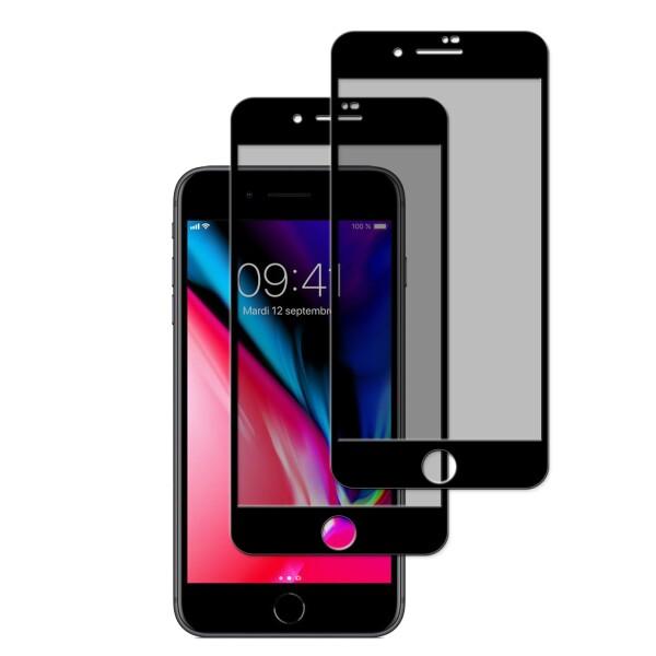 HKKAIS 左右の視野 のぞき見防止 iPhone8 Plus/ iPhone7 Plus 用 覗き見防止 ガラスフィルム 日本製硝子採用 強化 ガラス 液晶画面 保護フィルム商品コード：66079710149型番：JP2000FK2Z-...