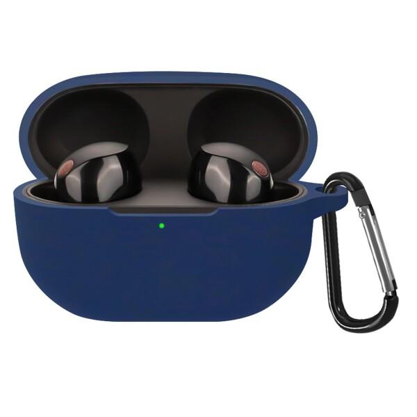 UIUIKA For SONY WF-1000XM5 ケース ソニー WF-1000XM5 保護カバー 柔らかい シリコン製 ソニー WF-1000XM5 ケース 落下防止 キズ防止 耐衝撃 防塵 軽量 装着充電可能 カラビナ付き 紛失防止...