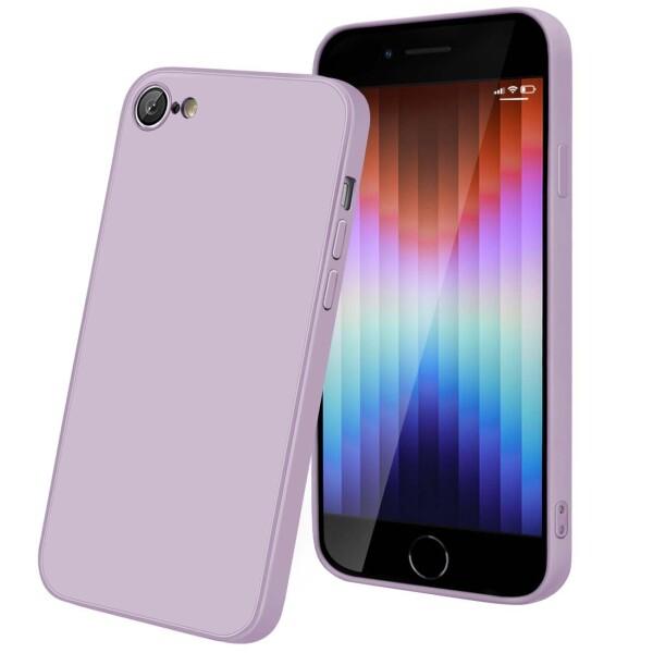 対応 アイフォン SE 用 第3世代 第2世代 ケース シリコン スマホケース 耐衝撃 カバー 米軍MIL規格 (軽量 薄型 マット質感 擦り傷防止) ストラップホール付き ワイヤレス充電対応 いphone SE3/SE2/8/7 携帯ケー...