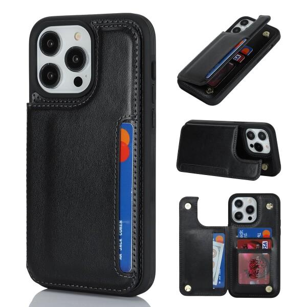 Sailortech iPhone 14 Pro Max 背面ケース 翻盖型 アイフォン14 Pro Max ケース アイフォン14 Pro Max カバー 財布背面手机? 手帳ケース 収納付き 磁気クラスプ 小銭入れ IC カード収納 財...