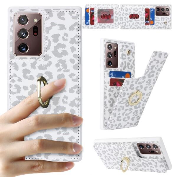 Cavor Galaxy Note20 Ultra 5G SC-53A SCG06 ケース背面ポケット付きGalaxy Note20 Ultra手帳型ケース カードケースカードポケット 上下開 RFID機能 Galaxy Note20 Ul...