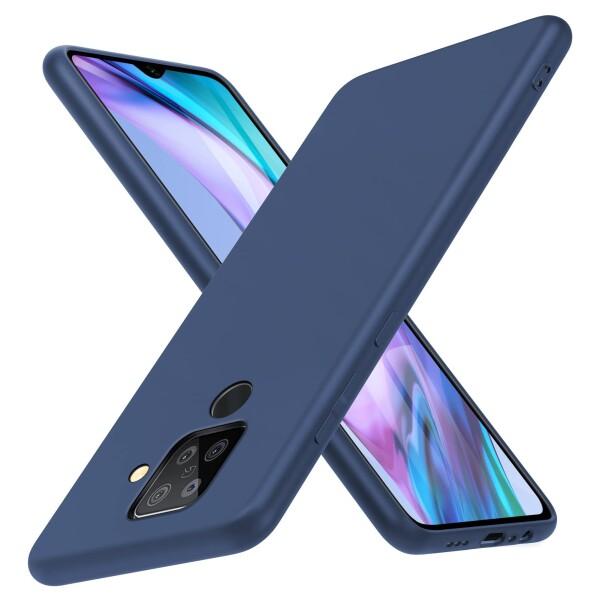 TLOMPLO 対応 AQUOS sense4 Plus 用の ケース シリコン 薄型 tpu スリム 磨り表面 指紋防止 カバー 柔らかい裏地 SH-M16/SH-RM16 ケース 耐衝撃 米軍MIL規格 ワイヤレス充電対応ストラップホー...