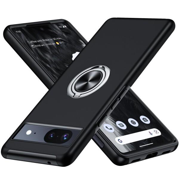 Tgaoleyd Google Pixel 8 用ケース リング付き 耐衝撃 tpu フルプロテクトデザイン スマホカバー スタンド機能 全面保護 擦り傷防止 落下防止 米軍MIL規格 車載ホルダー対応 取り出し易い グーグル ピクセル 8...