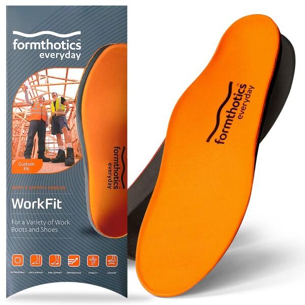 フォームソティックス Formthotics Everyday インソール Workfit S Orange/Charcoal商品コード：66079713901型番：FE01-WkDhB-Oc-SMサイズ：24.5-25.5cm(S)カラー...