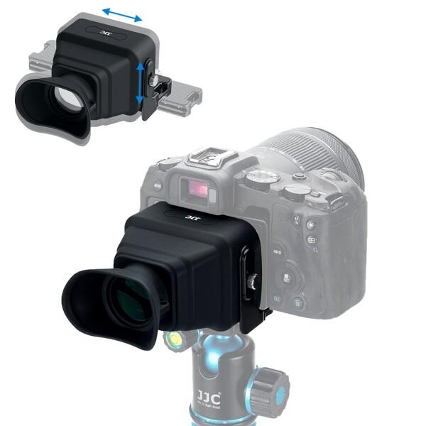 JJC LCD ビューファインダー 3.0X LCDスクリーン拡大 Nikon Z f Z30 Z50 Zfc Sony A6700 ZV1 RX100 VII A7III Canon EOS R8 R5 R50 Fuji X-T50など ...