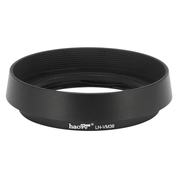 Haoge LH-VM36 バヨネットメタルラウンドレンズフードシェード フォクトレンダー Voigtlander VoightLander Nokton Aspherical 40mm f/1.2 VM Nokton II Aspheri...