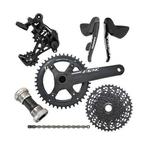 SRAM Apex1 GXP 10/11 Speed Crankset Asymmetry 42T Length 172.5mm BCD 110mm ,SY3526 (172.5mm)商品コード：66079715727型番：Apex1-GX...