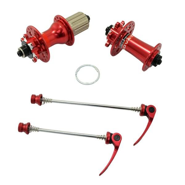 NOVATEC D791SB + D792SB MTB 32 Hole Disc Hubs w/Skewers,1 Pair, Red, NA2354商品コード：66079715729型番：JOY-INDUSTRIAL Axle mater...