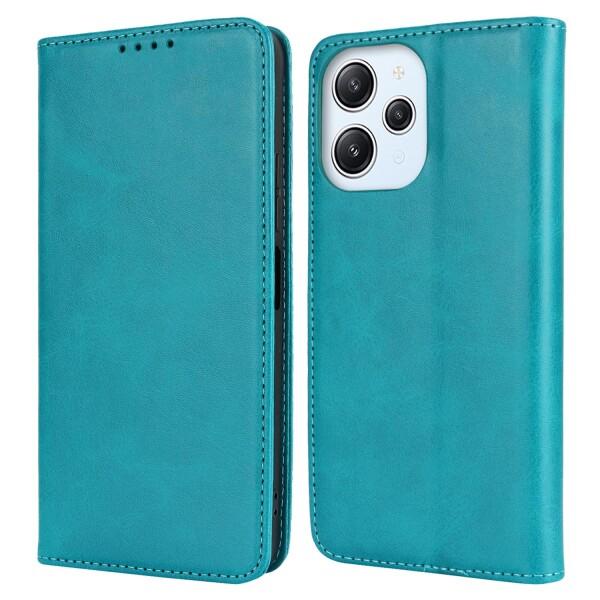 Redmi 12 5g 対応 手帳型 スマホケース XIG03 財布型 カード収納 redmi 12 ケース 耐衝撃 耐摩擦 全面保護 マグネット式 redmi 12 5g ケースレザー カバー 横置きスタンド機能-ファッションスカイブルー...