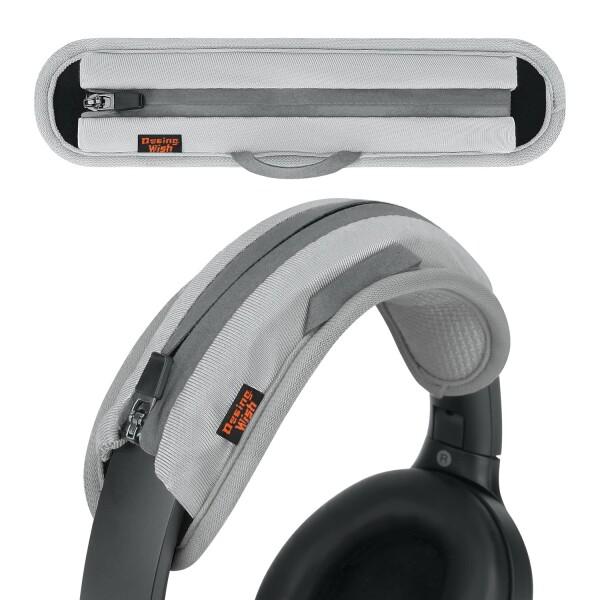 Desing Wish ヘッドホンカバー 交換用 ヘッドホン カバー ジッパーの設計 伸縮性のあるライクラ素材 吊り下げ可能 防塵 耐スクラッチ性 ヘッドフォン カバー SONY, Soundcore, Nokia, BOSE, Edifi...