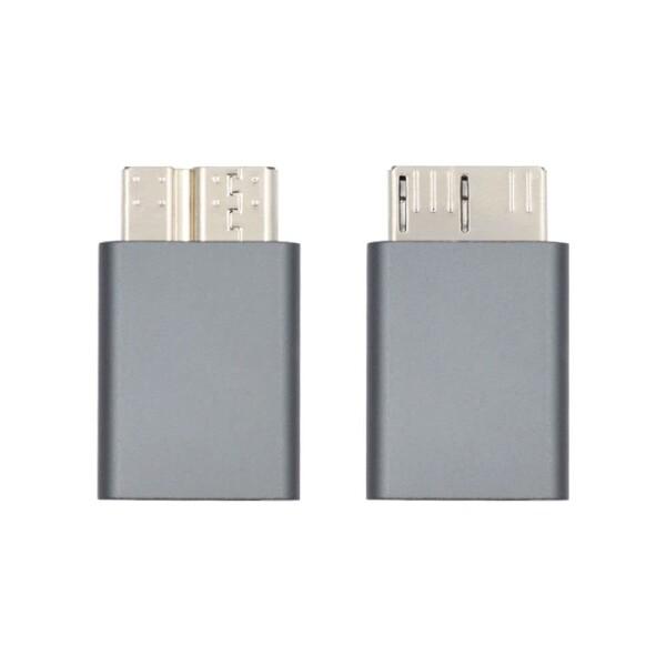 xiwai USB-C USB 3.1 C型母回転Micro USB 3.0公データアダプタ10 Gbpsデータ電源ノートパソコンSSDディスク用商品コード：66079718081型番：UC-082-MMCF-XYUSB-C USB 3.1...
