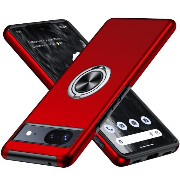 Tgaoleyd Google Pixel 8 用ケース リング付き 耐衝撃 tpu フルプロテクトデザイン スマホカバー スタンド機能 全面保護 擦り傷防止 落下防止 米軍MIL規格 車載ホルダー対応 取り出し易い グーグル ピクセル 8...