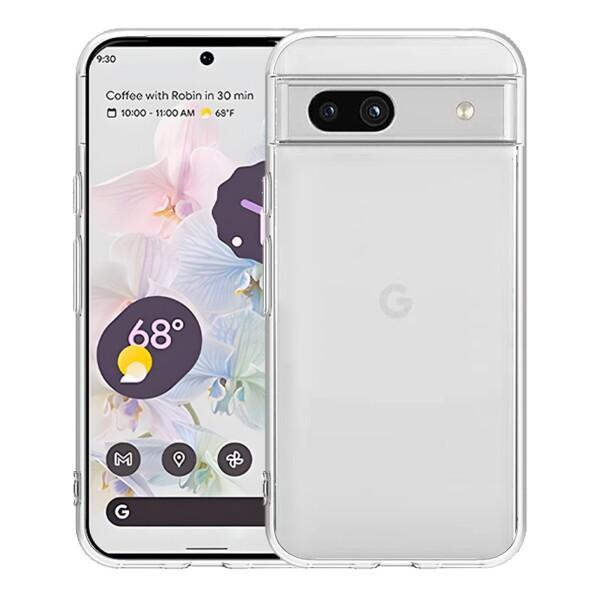 ZLFENJOY pixel 8a ケース クリア 耐衝撃 軽?薄型Google pixel 8a カバー 落下防止/黄変防止/Qi無線ワイヤレス充電対応 ピクセル 8a ケース TPUバンパー 透明 (pixeL 8A カバー 専用)商品...
