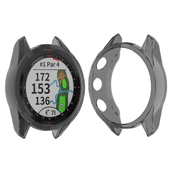 Miimall 対応Garmin(ガーミン) Approach S62専用ケース ガーミン Approach S62 カバー ソフト TPU材質 ぴったり対応 擦り傷防止 軽量 防衝撃 Garmin Approach S62 保護ケース バ...