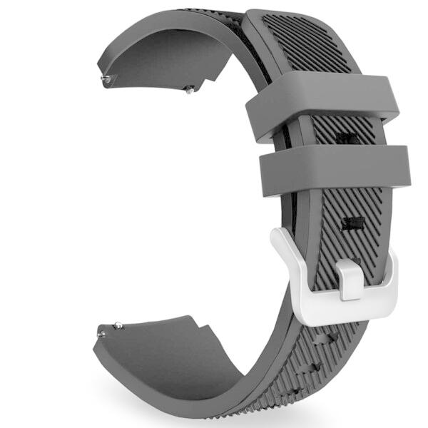 Samsung Galaxy Watch 46mm SM-R800 バンド Samsung Gear S3 Frontier バンド シリコン 運動を似合う 簡単取付・調節 Galaxy Watch 46mm 高級バンド TicWatch ...