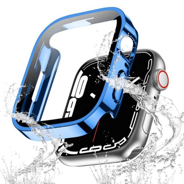 TOORQR 対応 Apple Watch ケース アップルウォッチ カバー Series SE2/SE/6/5/4 40mm 防水・防塵 Apple Watch カバー 3D直角エッジデザイン 日本旭硝子材 PC素材 軽量 指紋防止 傷防...