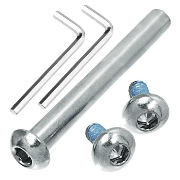 M8 x 68mm 子供 スクーター ホイールネジ商品コード：66079720260?【素材】ネジボルトは高品質のスチール製で、耐酸化性と耐腐食性が高く、丈夫で耐久性があり、長寿命です。?【互換性】長さ68mm、ベアリングボア径8mmに適し...