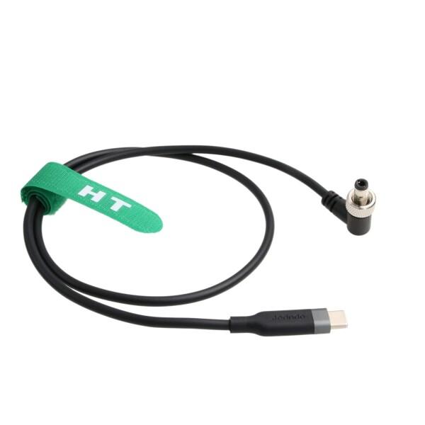 HangTon 12V PD USB C 電源ケーブル Atomos Ninja V SmallHD 702 Touch用 ビデオデバイス PIX-E7 モニター ロック DC 直角 20インチ商品コード：66079720346型番：901...
