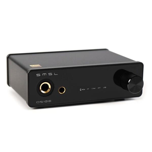 SMSL DS100 MQA MQA-CD DAC CS43131 チップ 6.35mm &amp; 4.4mm ヘッドフォンアンプ USB オーディオデコーダー PCM サポート 32bit/768kHz USB/光/同軸入力 ミニ DA...