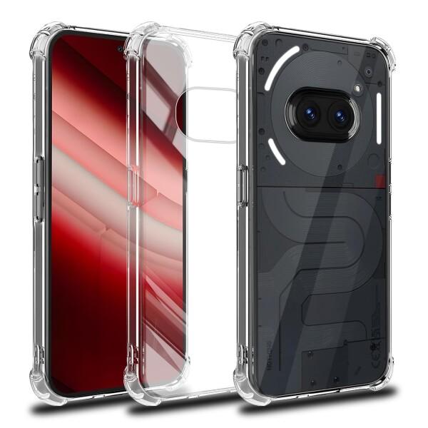 対応 Nothing 2a ケース Nothing Phone 2a クリア ケース あんしんファミリースマホ カバー TPU 保護ケース カバー背面 シェル クバー ソフト 透明シェル ンプロテクター SENXLL-Phone2aT01商...