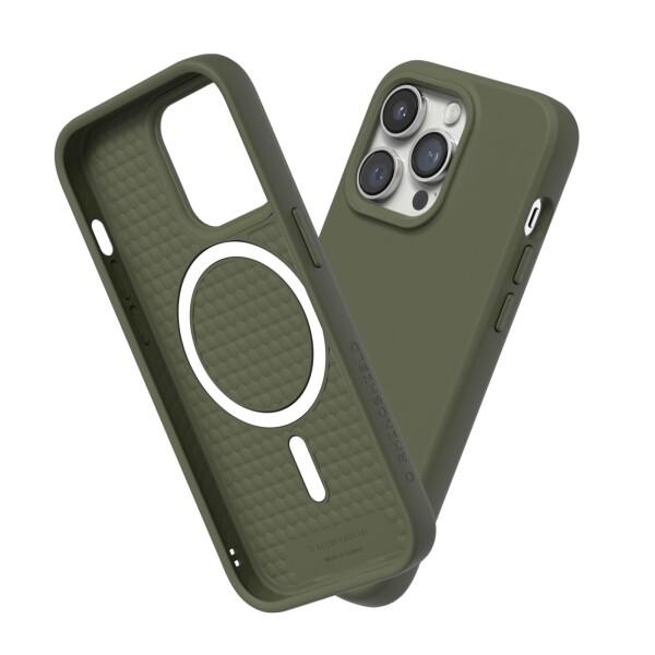 RHINOSHIELD iPhone 14 Pro SolidSuit ケース MagSafe対応 耐衝? 米軍MIL規格 衝撃吸収 傷 指紋 防止 薄型 軽量 SGS認証 - シーウィードグリーン商品コード：66079720995型番：i...