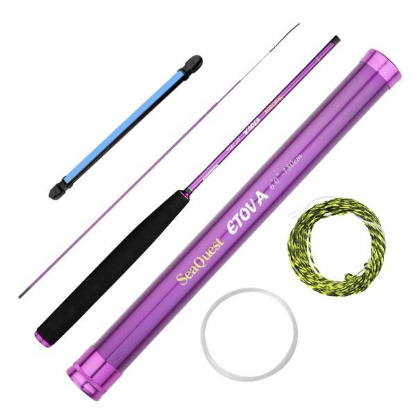 SeaQuest ETOVA 6' 180cm商品コード：66079721421型番：6FTサイズ：6ftカラー：ETOVA 6FTSeaQuest ETOVA 6FT 180CM Tenkara ROD ETOVA 6'コンパクト携帯:レ...