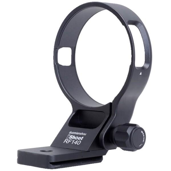 iShoot金属カメラリング式三脚座、 三脚マウントリング、レンズサポート襟、レンズブラケット襟、三脚ソケット, キヤノンCanon RF 100-400mm f/5.6-8 IS USMと互換性があります, ボトムは1/4 3/8 ネジ穴...