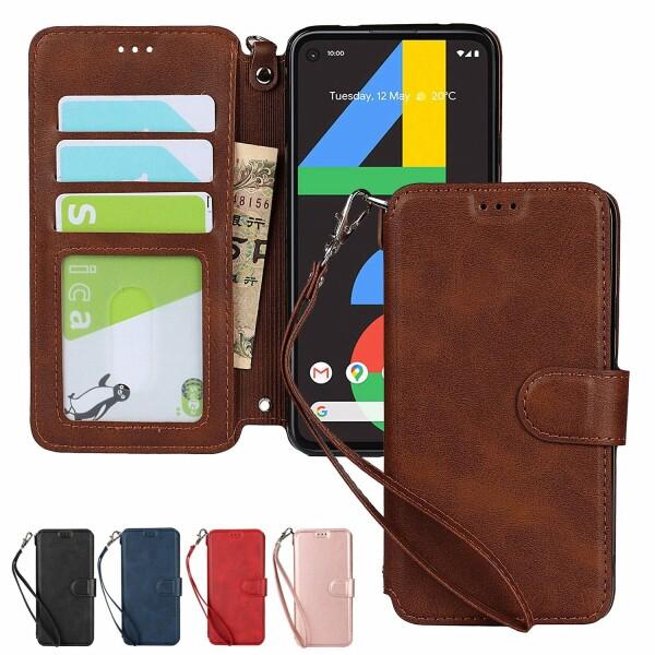 グーグルピクセル 4A ケース 手帳型 google pixel 4A スマホケース グーグルピクセル 4A 携帯カバー google pixel 4A 財布型 Jaorty PUレザー スタンド機能付き カード収納 Qi充電対応 マグネッ...