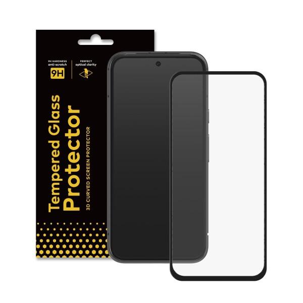 RHINOSHIELD (Pixel 8a) 強化 ガラスフィルム 硬度9H 耐衝撃 高透過率 飛散防止 指紋防止 撥水撥油 気泡ゼロ 自動吸着 簡単貼り付け商品コード：66079722850型番：EU-GSP0231934カラー：Pixe...