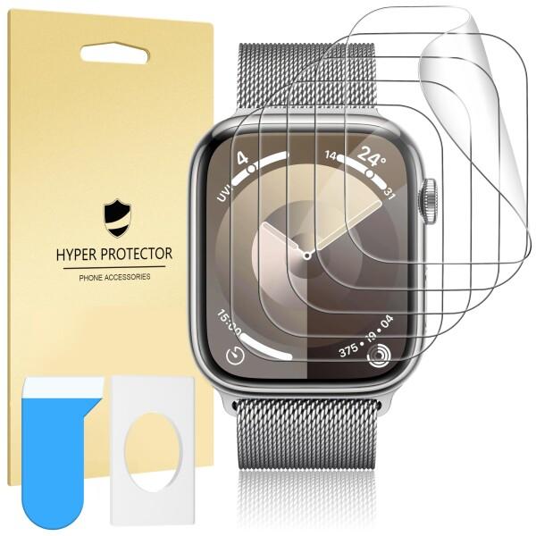 Suoman for Apple Watch Series 6/5/4/SE/SE2/SE3 44MM保護フィルム(5枚）アップルウォッチ44MM保護フィルム ソフトTPU材質油汚れ防止摩擦防止、高精細商品コード：66079722946型番...