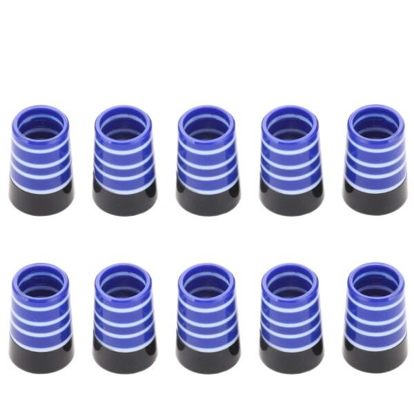 MUXSAM ゴルフ ソケット 10個セット フェルール セル シャフト スリーブ アイアン リシャフト (カラー:黒/白/青)商品コード：66079723444型番：0-370適合カラー：黒/白/青色は白と青と黒の組み合わせです。材質はプ...