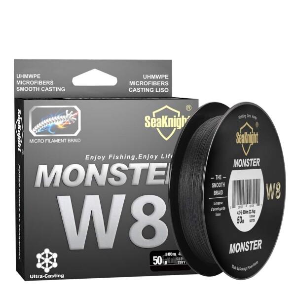 SeaKnight Monster w8編組ライン8ストランドWeaves 300M 500Mスーパー滑らかなPE編組マルチフィラメントナイロン釣りラインの海釣り15 ? 100lb商品コード：66079724145型番：L-W8-500-...