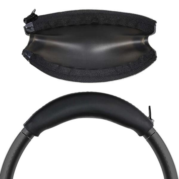 Adhiper シリコン スウェットヘッドバンドカバー Sony WH-1000XM4 WH-CH720N WH-XB910N ULT WEAR用 洗濯可能 ファスナー付き 防塵 ヘッドバンドカバープロテクター Soundcore Q45 ...