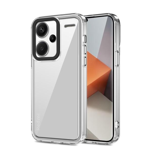 (KeeFos) ケース Xiaomi Redmi(レドミ) Note 13 Pro+ 5G 用 カバー スマホケース TPU+PC素材 耐衝撃 薄型 半透明 全面 保護カバー Cover 落下防止 米軍MIL規格 黄ばみ防止 耐久性 保護...