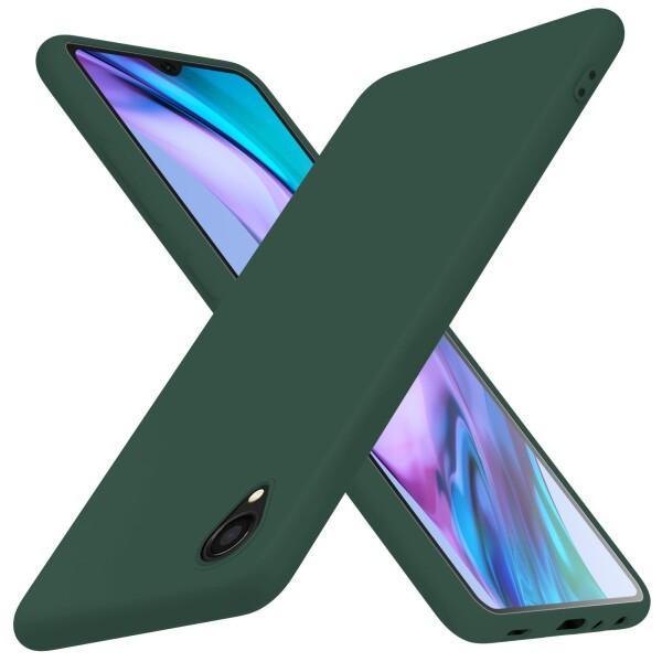 TLOMPLO 対応 Galaxy A22 5G 用の ケース シリコン 薄型 tpu スリム 磨り表面 指紋防止 カバー 柔らかい裏地 SC-56B/SCG13 ケース耐衝撃 米軍MIL規格 ワイヤレス充電対応ストラップホール付き 黄ばみ...