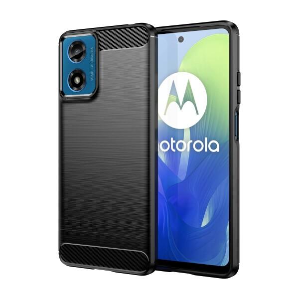 For Motorola Moto G24 ケース Moto G24 2024年発売 6.6インチ用 ソフトケース ソフトTPUシリコーン素材 保護カバー Moto G24 対応 (ブラック)商品コード：66079728607型番：BHK-...