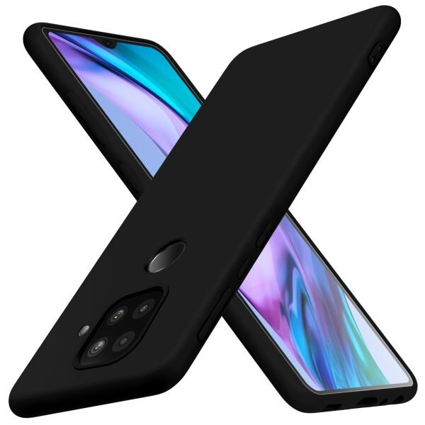 TLOMPLO 対応 AQUOS sense4 Plus 用の ケース シリコン 薄型 tpu スリム 磨り表面 指紋防止 カバー 柔らかい裏地 SH-M16/SH-RM16 ケース 耐衝撃 米軍MIL規格 ワイヤレス充電対応ストラップホー...