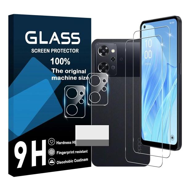 cronincards 対応 OPPO Reno7 A / Reno9 A ガラスフイルム ＋ レンズ保護フィルム（2+2枚入）対応 OPPOReno7 A フイルム 対応 オッポ リノ7 エー 保護フィルムCRONIN-OP7A商品コード...