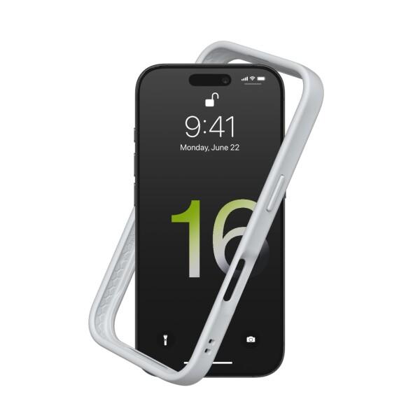 RHINOSHIELD (iPhone 16 Pro Max) CrashGuard バンパー ケース 耐衝? 米軍MIL規格 衝撃吸収 傷 指紋 防止 薄型 軽量 SGS認証 - プラチナグレー商品コード：66079730067型番：CG...