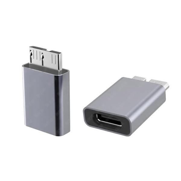 CYアダプタUSB-C USB 3.1 C型メス型からMicro USB 3.0オス型データアダプタノートパソコンSSDディスク用の10 Gbpsデータ電源商品コード：66079730223型番：UC-082-MMCF-HXC型コネクタの可...