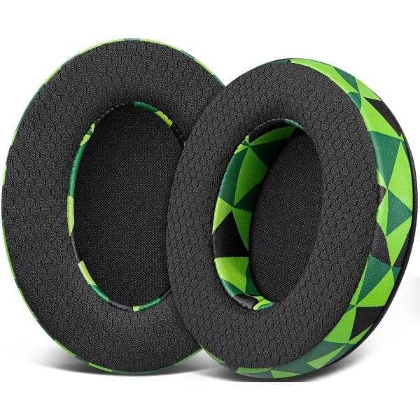 SOULWIT イヤーパッド イヤークッション for HyperX Cloud 1/2/3/Pro/Core/Flight/Flight S/Stinger/Stinger S, CloudX Stinger/Stinger Core/F...