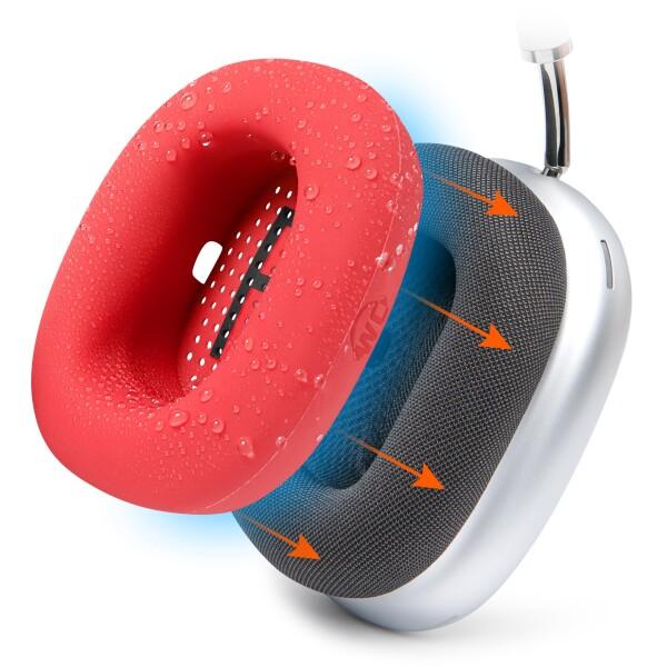 WC SweatZ Max - Wicked Cushions 製 Airpods Max 用保護イヤーパッド カバー |防汗&amp;簡単に洗える |完全なイヤーパッドの汗からの保護 |赤商品コード：66079730346型番：Sweat...