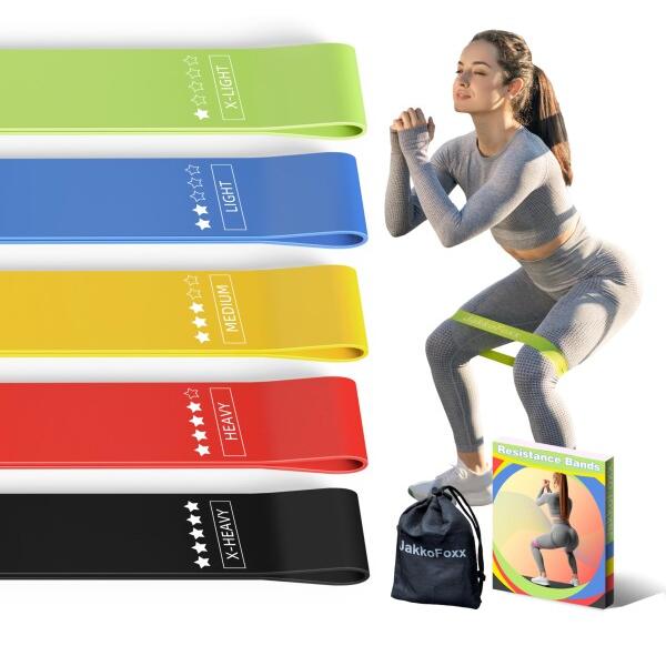Resistance Loop Exercise Bands Exercise Bands for Home Fitness, Stretching, Strength Training, Physical Therapy,Elastic ...