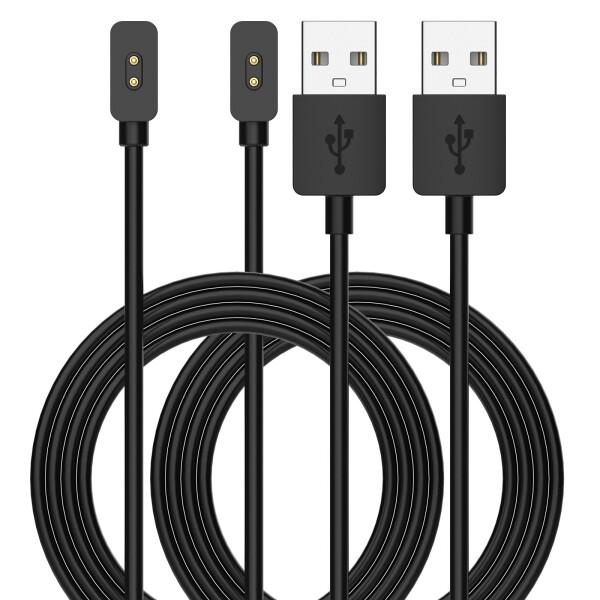 (RuenTech)2本 Xiaomi Smart Band 10/9 Pro/9/9 Active/8 Active/8 Pro/8 専用充電器 100cm ポータブルデザイン｜USB 接続対応 - Xiaomi Smart Band 1...